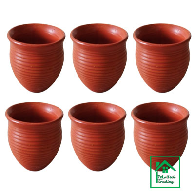 Tea cup Matka tea cup set, Clay Matka Tea cup set, Matka Tea & Coffee ...