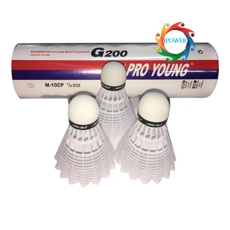 Pro Young - G200 Badminton Shuttle Cock - 6Pcs | Daraz.com.bd