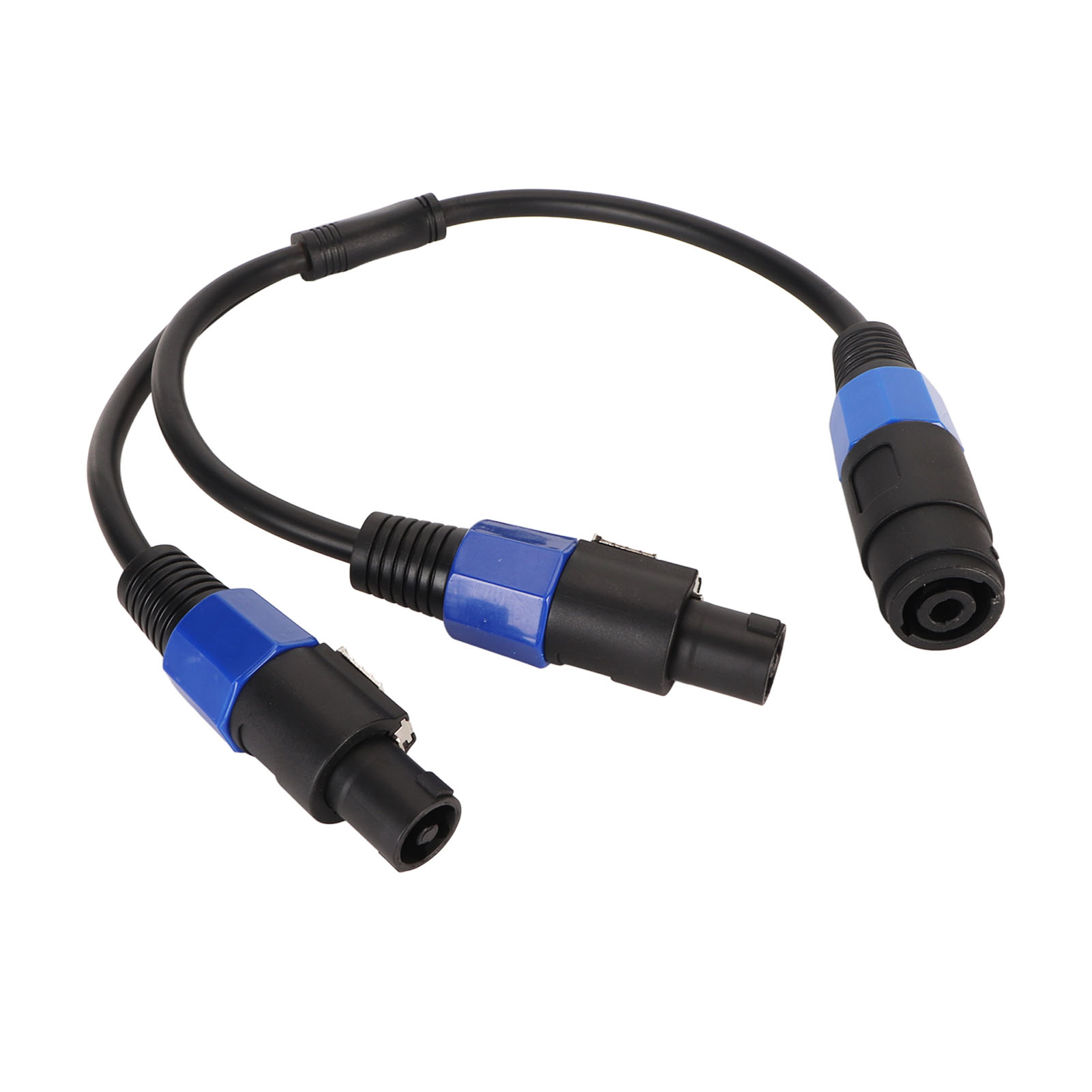Speaker Splitter Cable 1 Female to 2 Male Plug and Play Speaker Break ...
