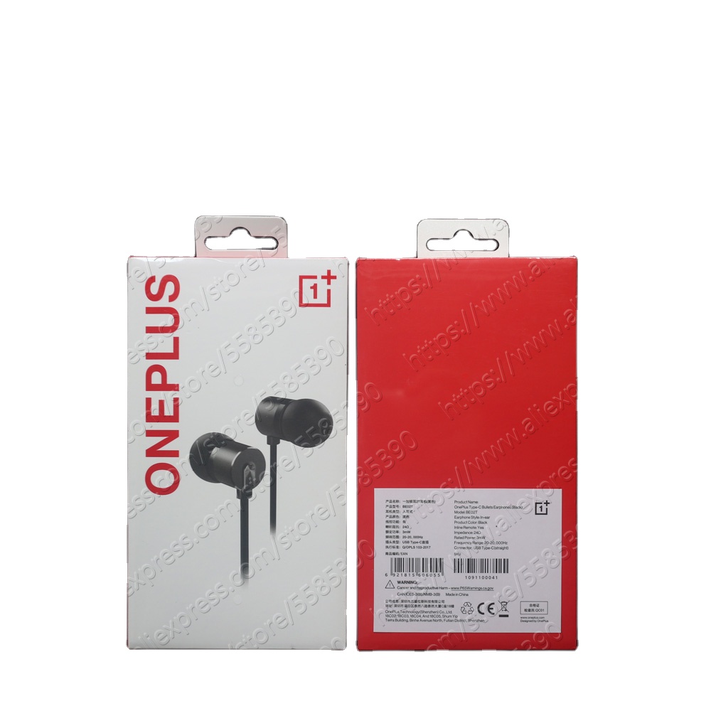 OnePlus BE02B Type-C Bullets Earphones OnePlus Bullets 2T In-Ear ...