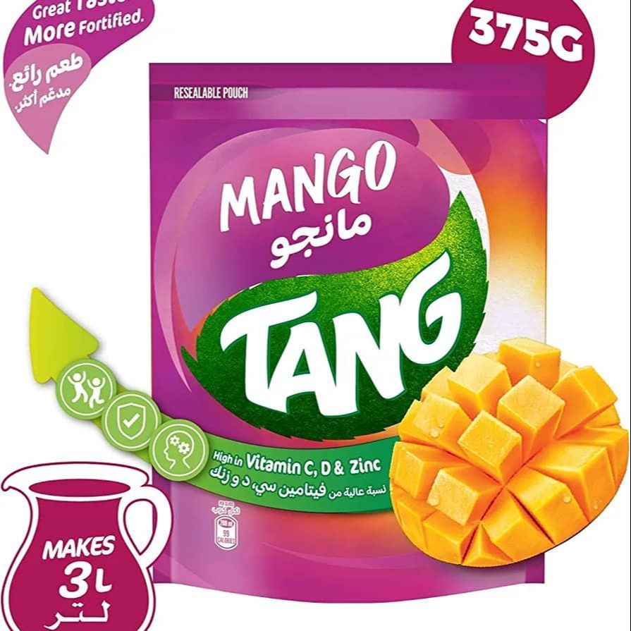 Tang Mango Flavor, 375gm (Bahrain)