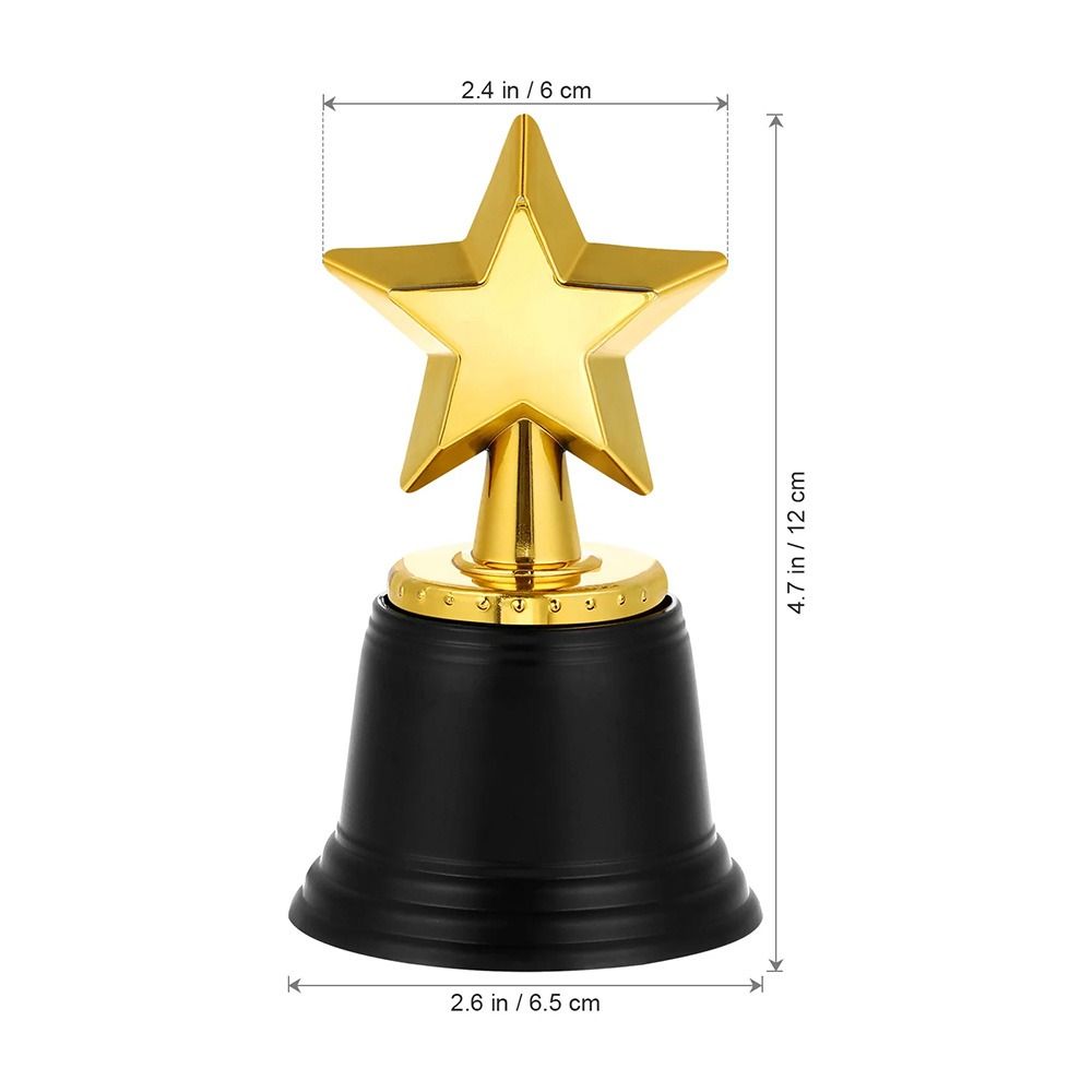 New Star Trophy Awards Kids Plastic Model Small Prize Cup Competition ...