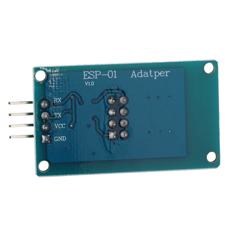 2X ESP-01 Serial WiFi Wireless Adapter Module 3.3V 5V Esp01 Breakout ...