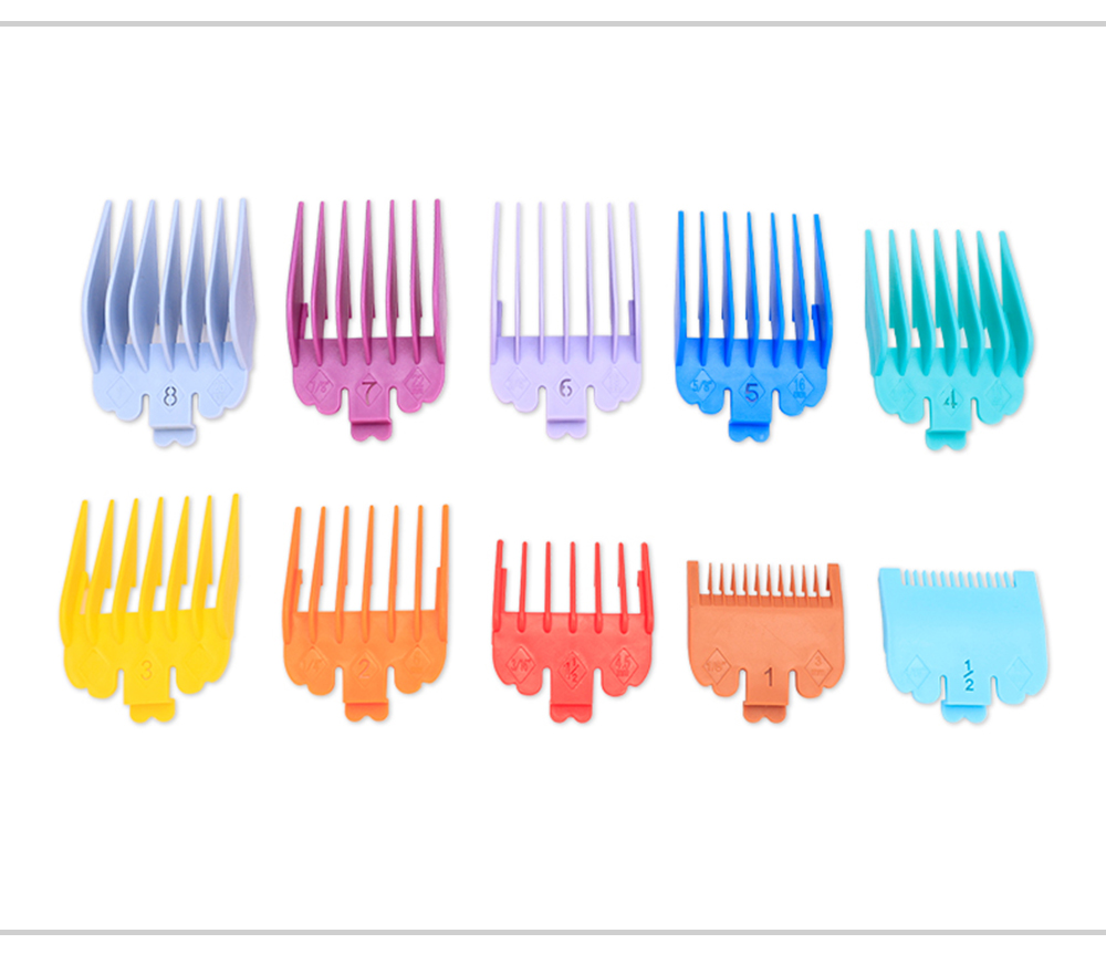 10 pieces Of Hair Clipper Limit Comb WAHL Guide Limit CombTrimmer Cover Accessories General ...