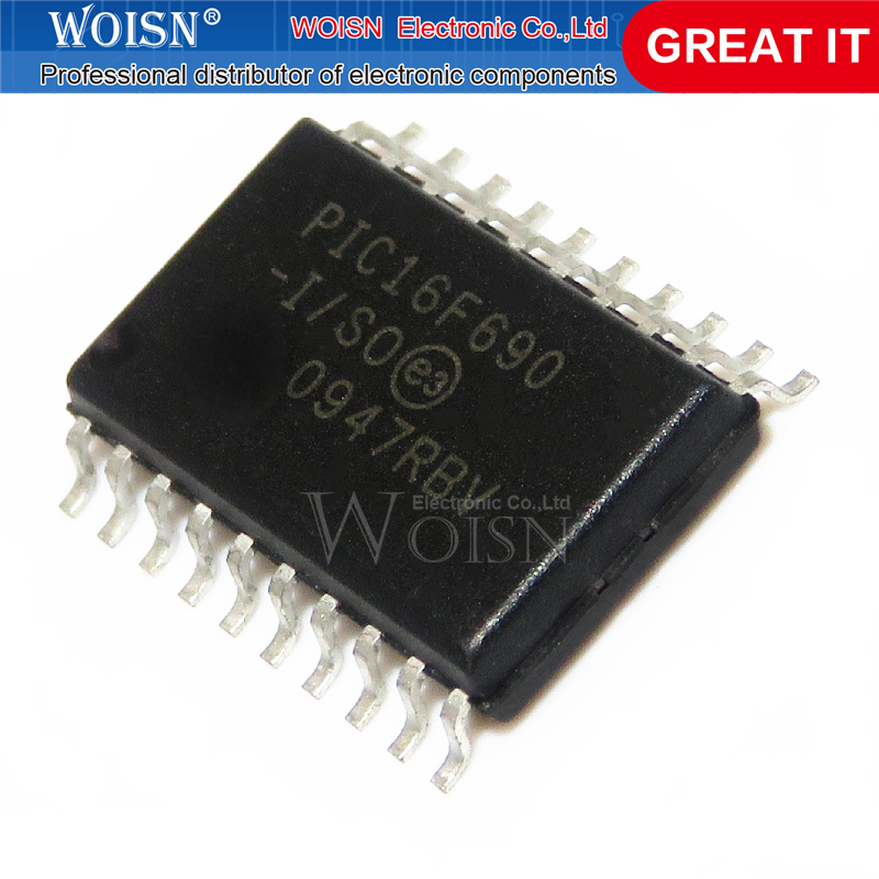 5pcs PIC16F690-I/SO PIC16F690 SOP-20 | Daraz.com.bd