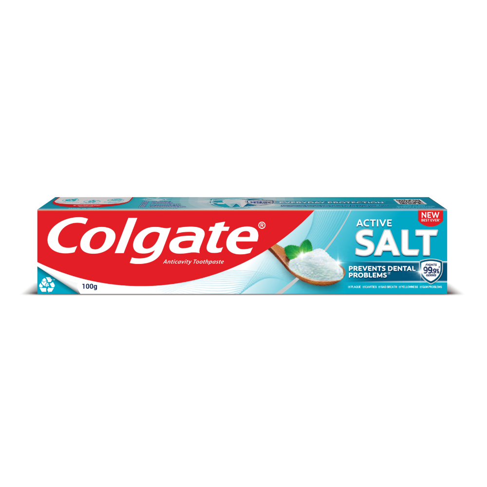 Colgate Active Salt Toothpaste 100 gm | Daraz.com.bd