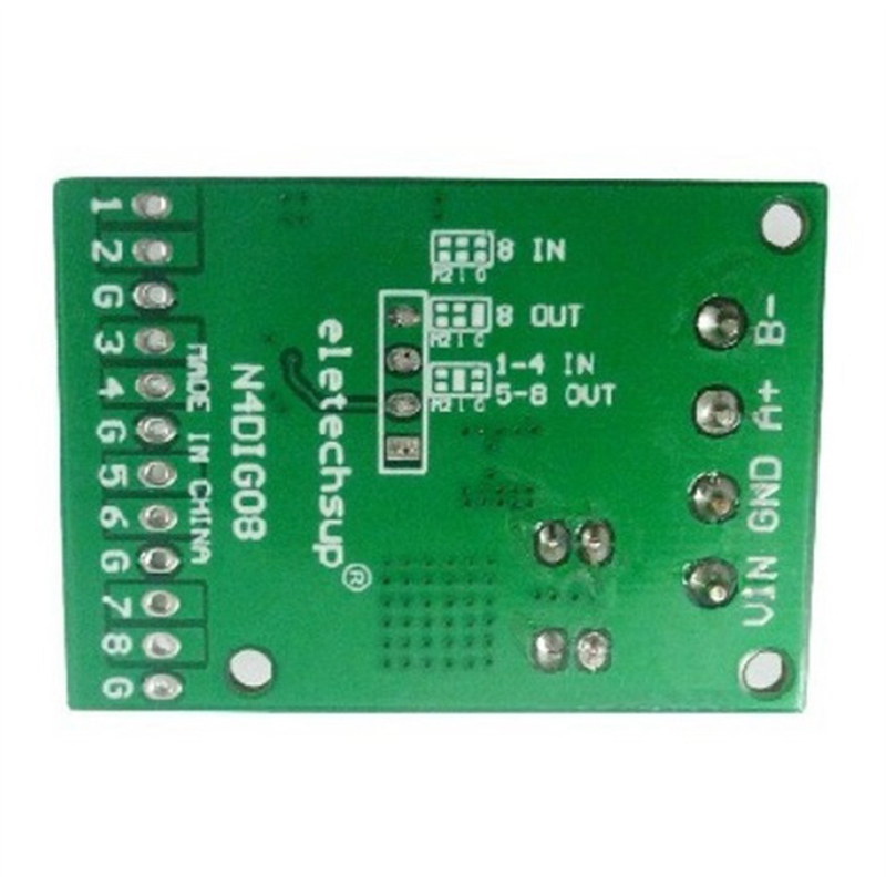 2x 8ch Inputoutput Digital Switch Ttl Lvttl Cmos Rs485 Io Control Module Modbus Rtu Board For