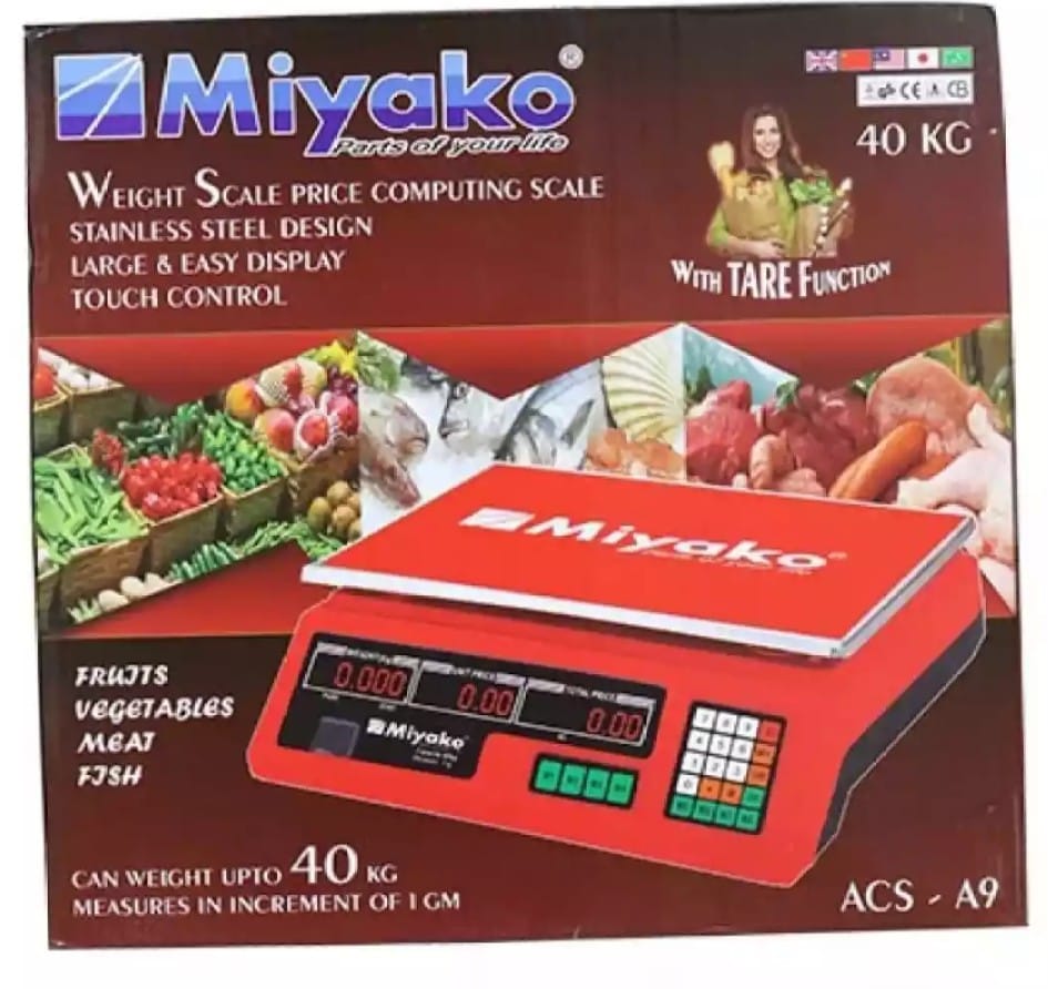 Miyako Weight Scale 40KG (As per picture) | Daraz.com.bd