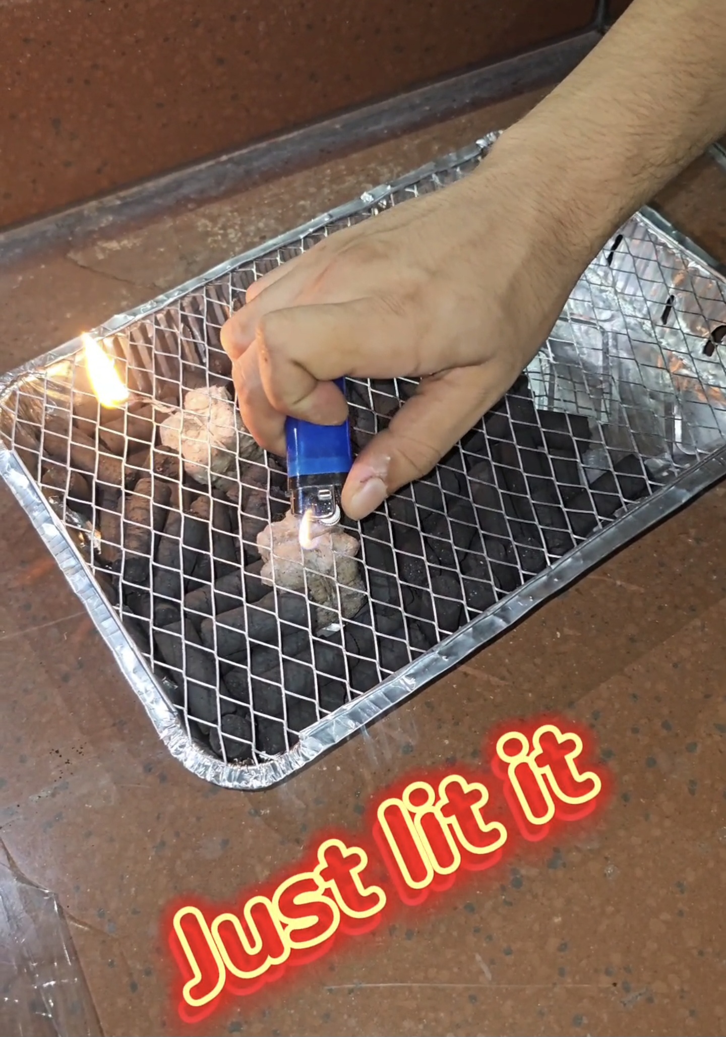 Instant Barbecue (BBQ) Set - Portable BBQ Set, Reusable/Disposable ...