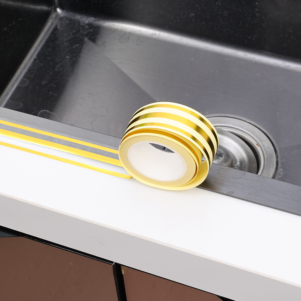 5M Ceramic Tile Gap Tape Mildewproof Self Adhesive Gap Sealing Foil ...