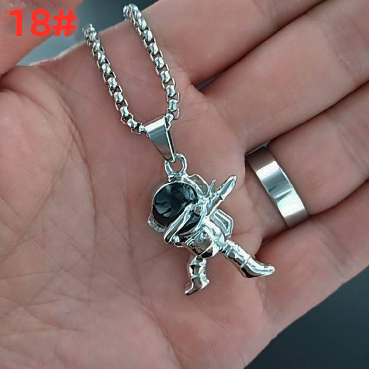 XL men's necklace long pendant sweater chain pendant personality ins ...