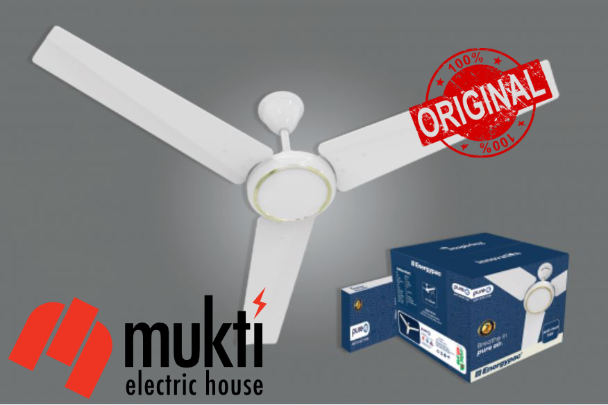 Energypac Pure O Anti Dust Ceiling Fan 56 Inch Energy Saving 7 Years ...