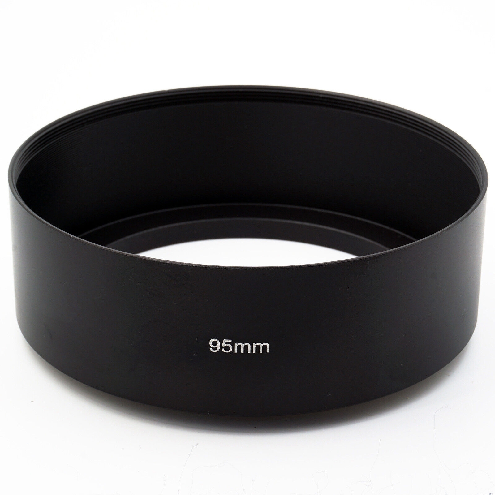 95mm Thread Type Straight Tube Full Metal Lens Hood Shade for Medium ...