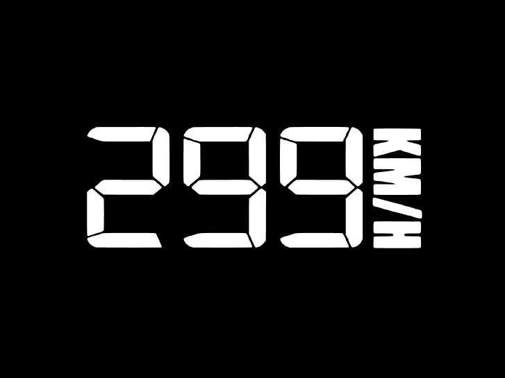 299km/h Sticker for bike | Daraz.com.bd