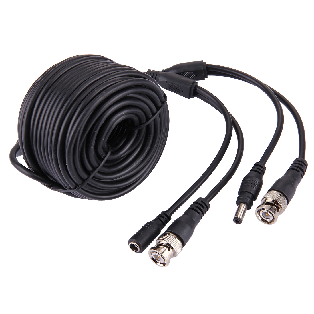 CCTV Surveillance Camera Video Cable w. BNC Connector, Length: 15m ...
