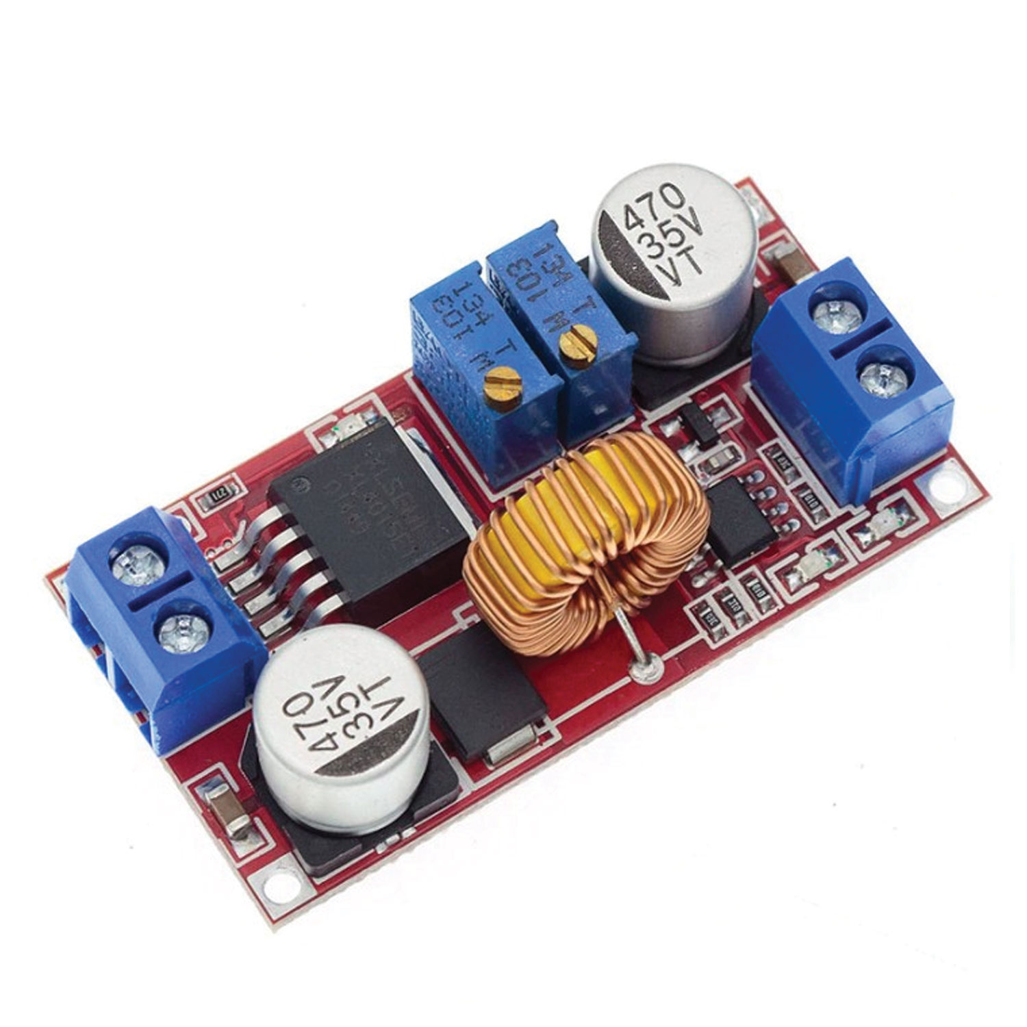 XL4015 Buck Converter 5A CC CV Lithium Charger DC-DC Step Down Adjustable Buck Power Module ...