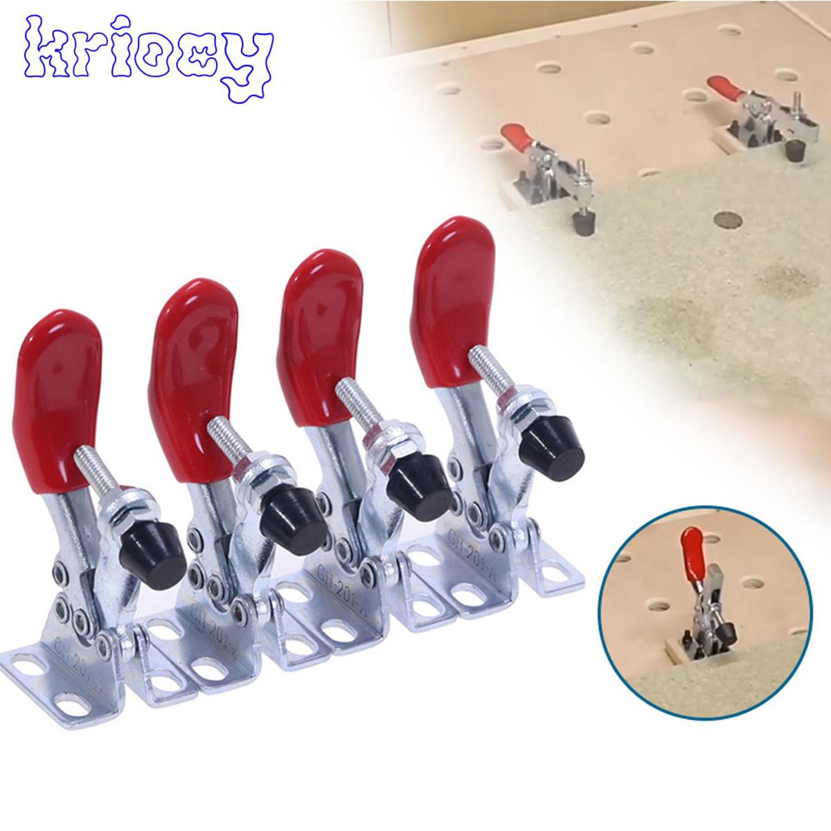 GH-201 Woodwork Lever Clamp Horizontal Toggle Clamp Quick-Release ...