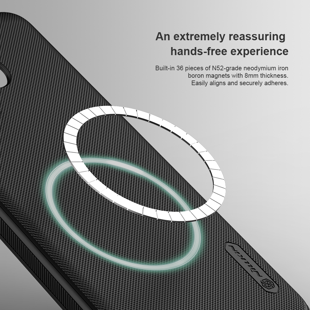 Nillkin for Xiaomi Poco F6 5G Case Frosted Magnetic Magsafe Matte 360 ...