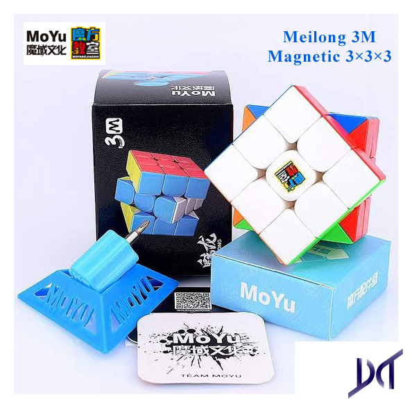Moyu RS3M Magnetic Speed Rubik's Cube Sticker Less- 3×3×3 | Daraz.com.bd