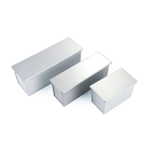 5 /7/10 inch Rectangular Shape Bread Mold / Pound Cake Mold With Lid ...