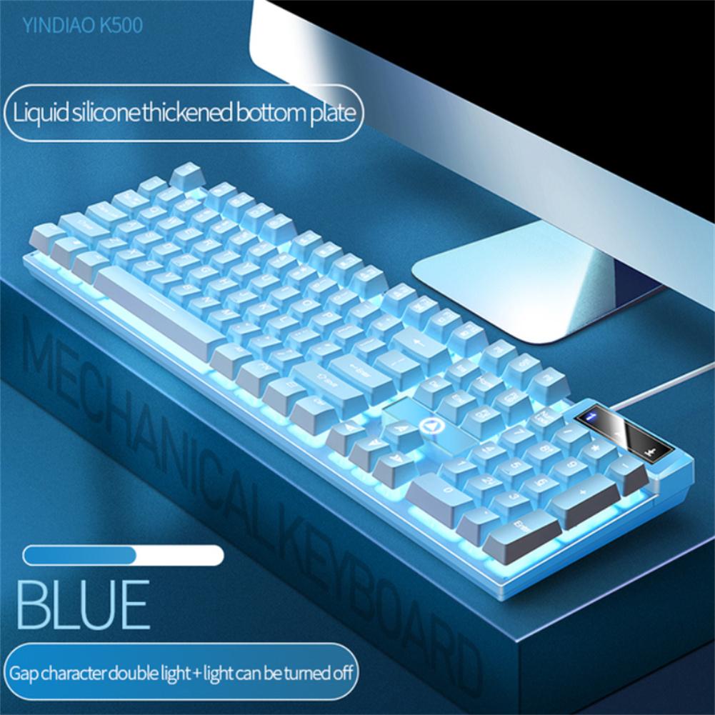 1pc K500 Gaming Mechanical Keyboard 104 Keys Gaming Keyboard Backlit ...