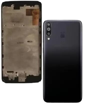 Full Body Housing for Samsung Galaxy M30 (LCD Frame Panel, Middle Frame ...