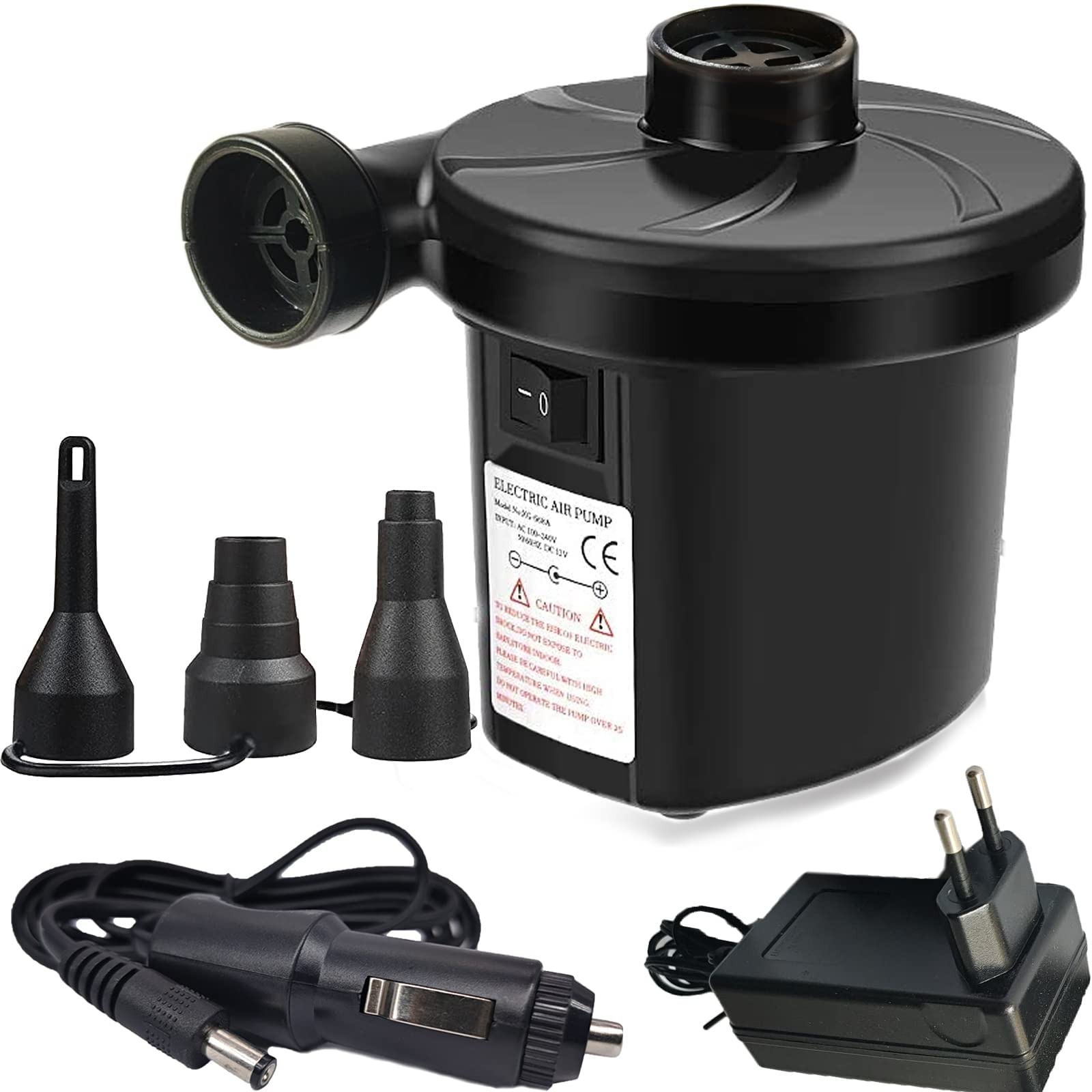 Electric Air Pumper for Inflatable Furniture - Black