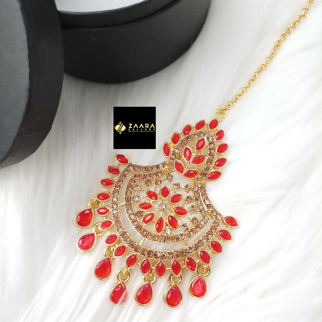 Majak Copper Stone Tikli (Tiklee) For Girls & Women (Imported) - 1 ...