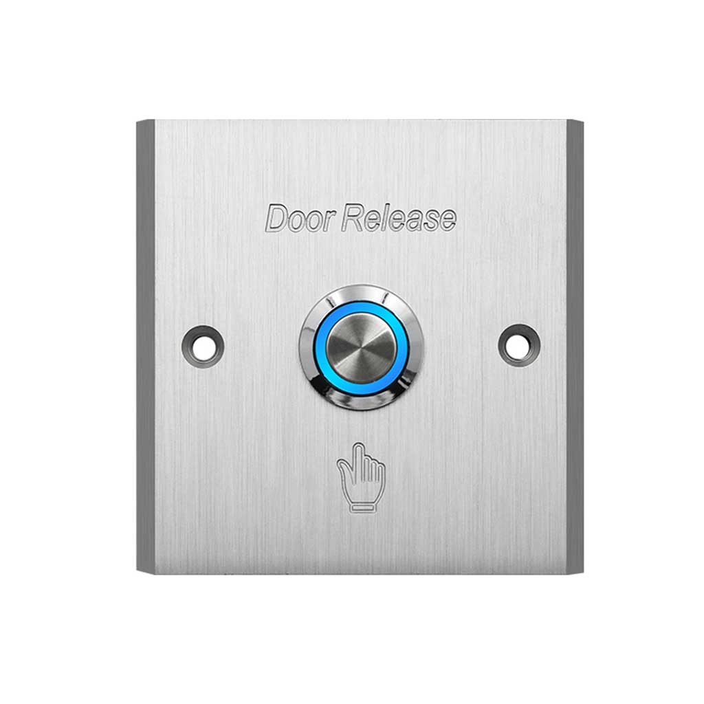 Metal Push Button for Access Control System and Door Unlock/Door Release/ Exit Button Switch ...