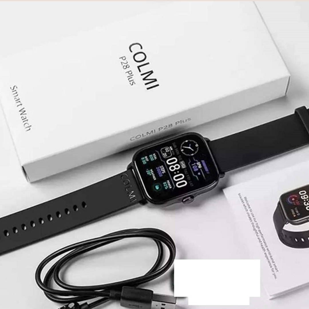 Colmi P28 Plus Calling, Fitness Bluetooth Smartwatch With Large Screen ...