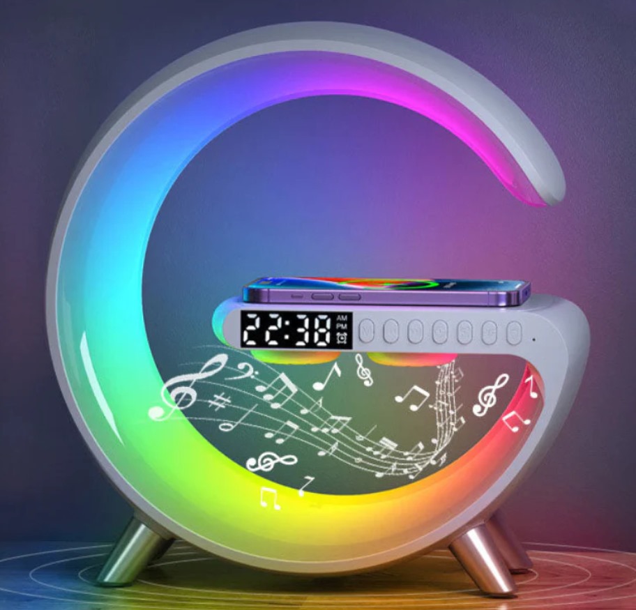 G63 Atmosphere RGB Light Bluetooth Speaker With Wireless Charging ...