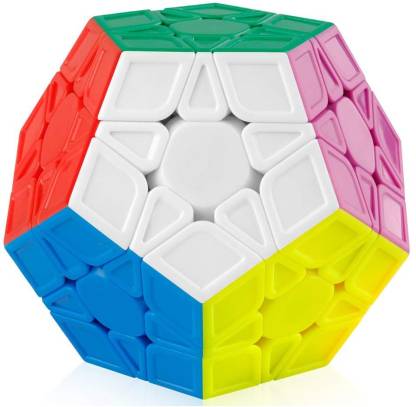 Magic megaminx sticker less rubik's cube | Daraz.com.bd
