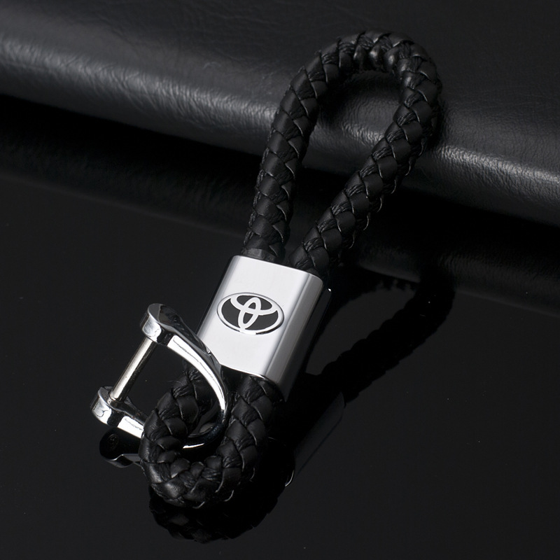 Braided Car logo Keychain For Toyota | Daraz.com.bd