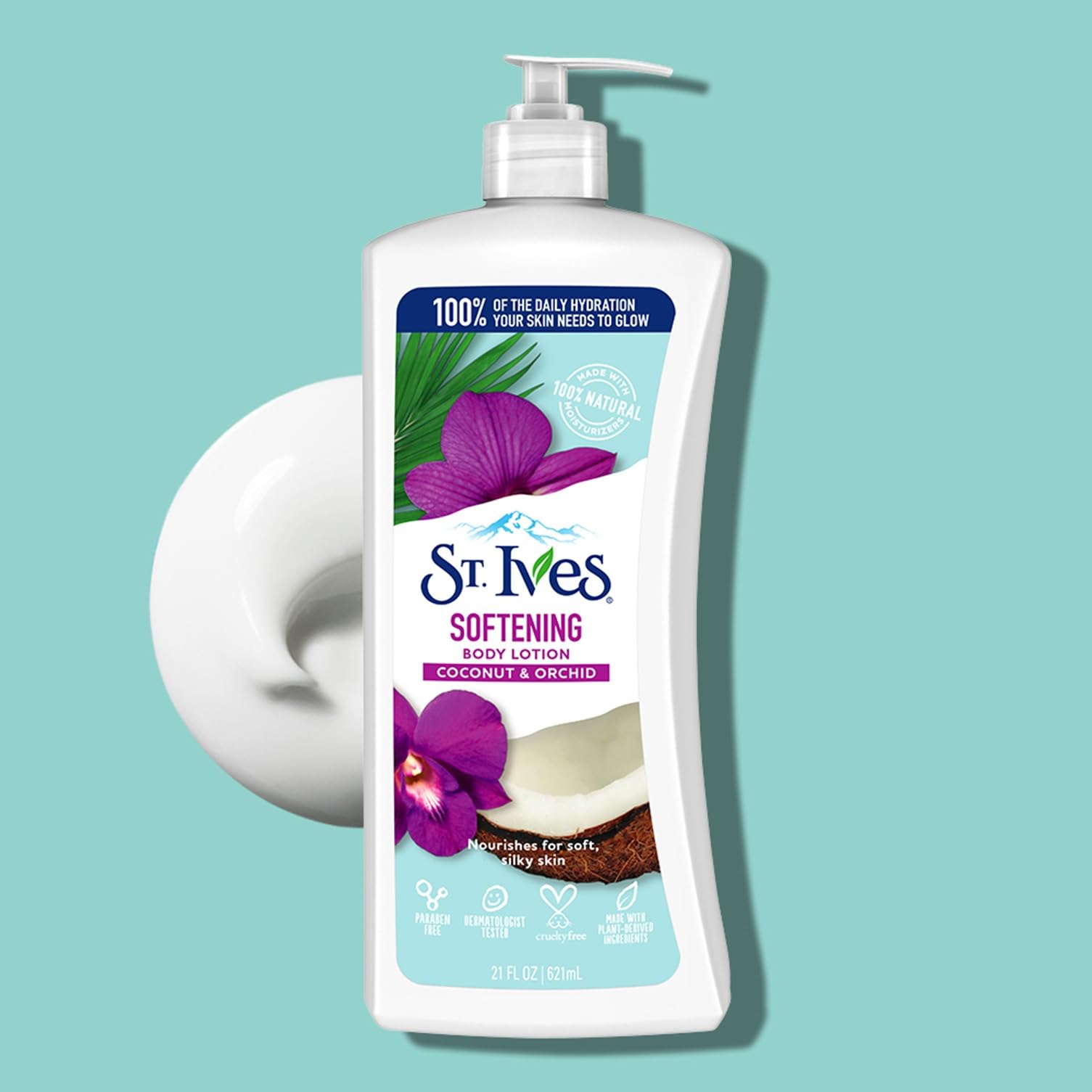 St. Ives Softening Body Lotion Coconut & Orchid 621Ml