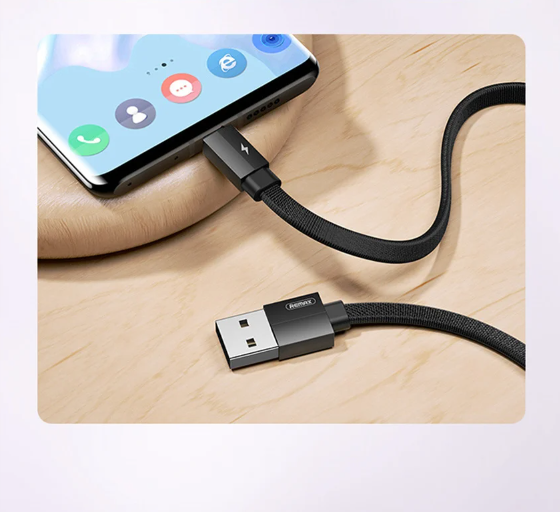 Remax 2.4A Fast Charging Cable 2.1A 2M Length Cable Type-C Micro USB ...