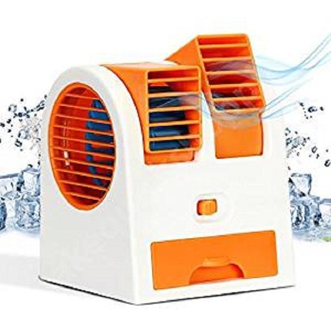 Air Conditioner Shaped Mini Double Cooler Fan & Fragrance | Daraz.com.bd