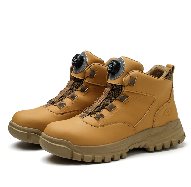 DINGGU safety shoes/ Steel toe and steel mid sole safety shoes/ Light ...
