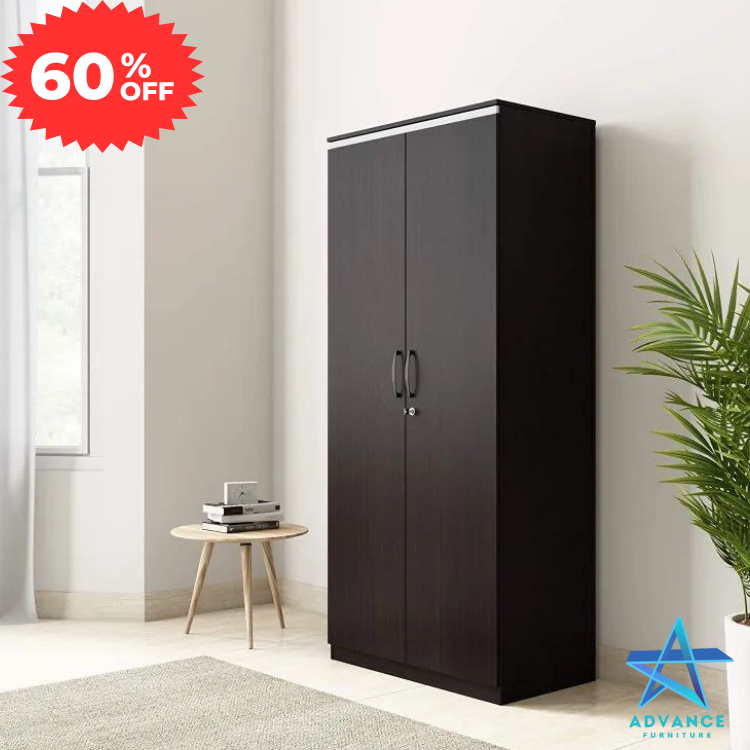 Progressive - 2 Door Almira with Inner Drawer and Cloth Storage Unit ...