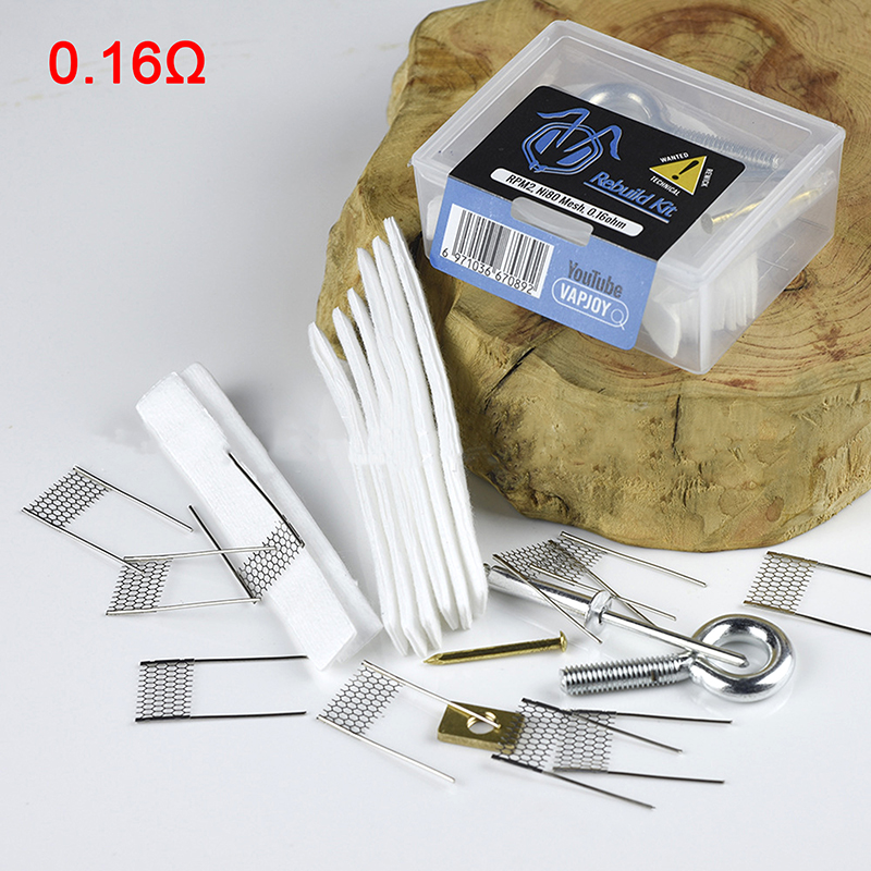 DIY Tool Rebuild Kit for RPM RPM 2 0.6 0.16Ohm Mesh Coil Resistor ...