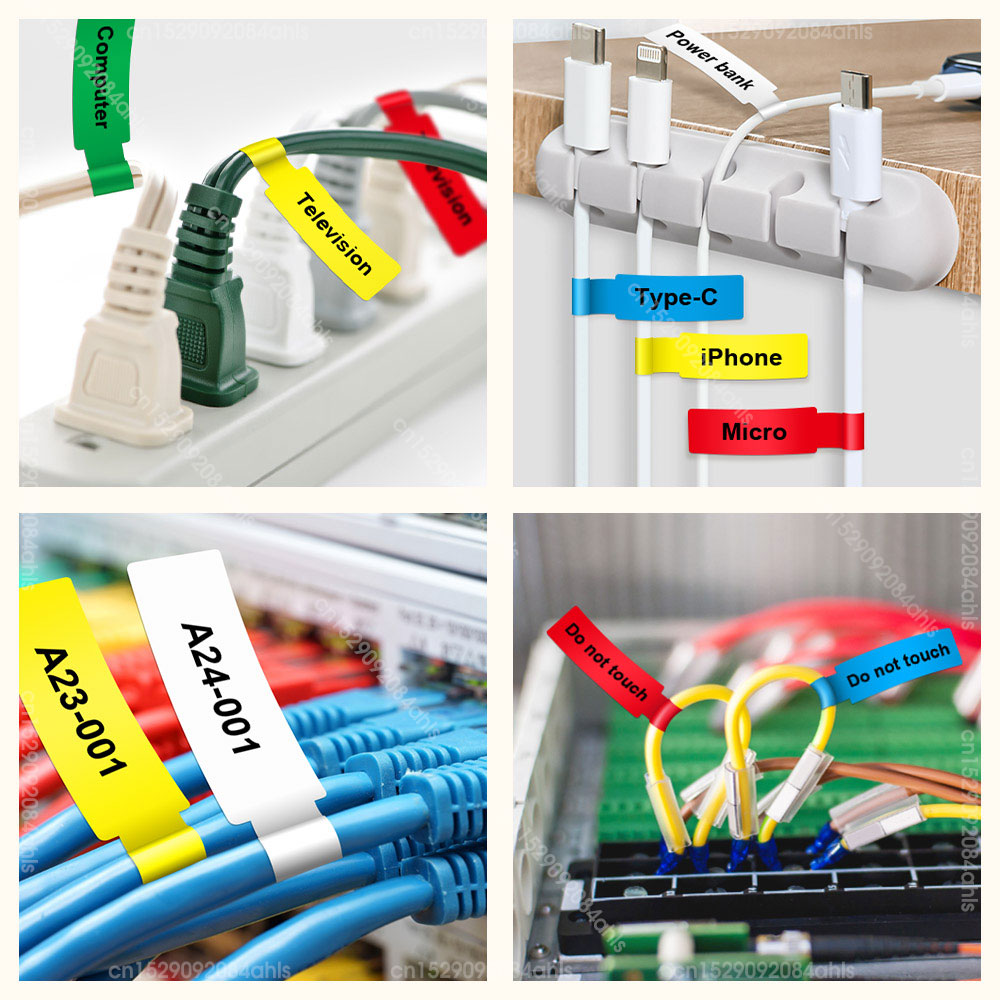 AlineYLingg Niimbot Cable Labels Thermal Niimbot D101 Label Printer ...