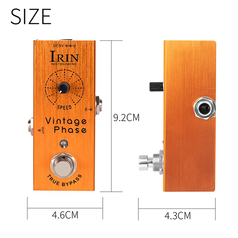 Guitar Effector Small Effector Electric Guitar Classic Phase Effector ...