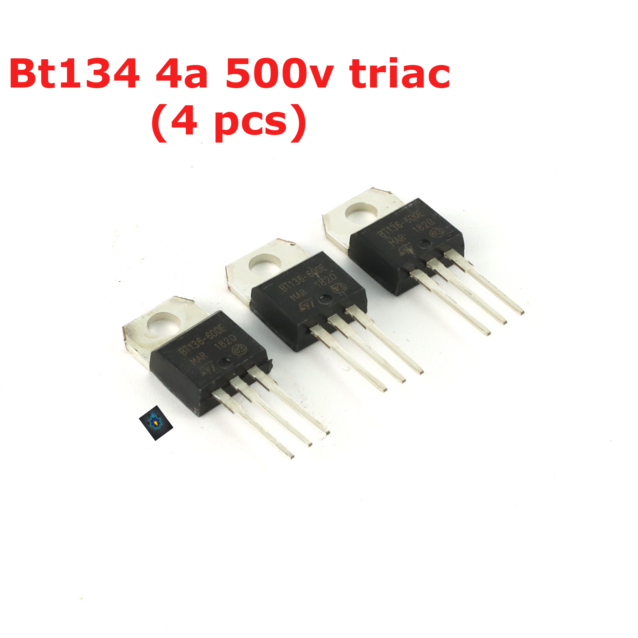 Bt134 4a 500v triac (4 pcs) | Daraz.com.bd