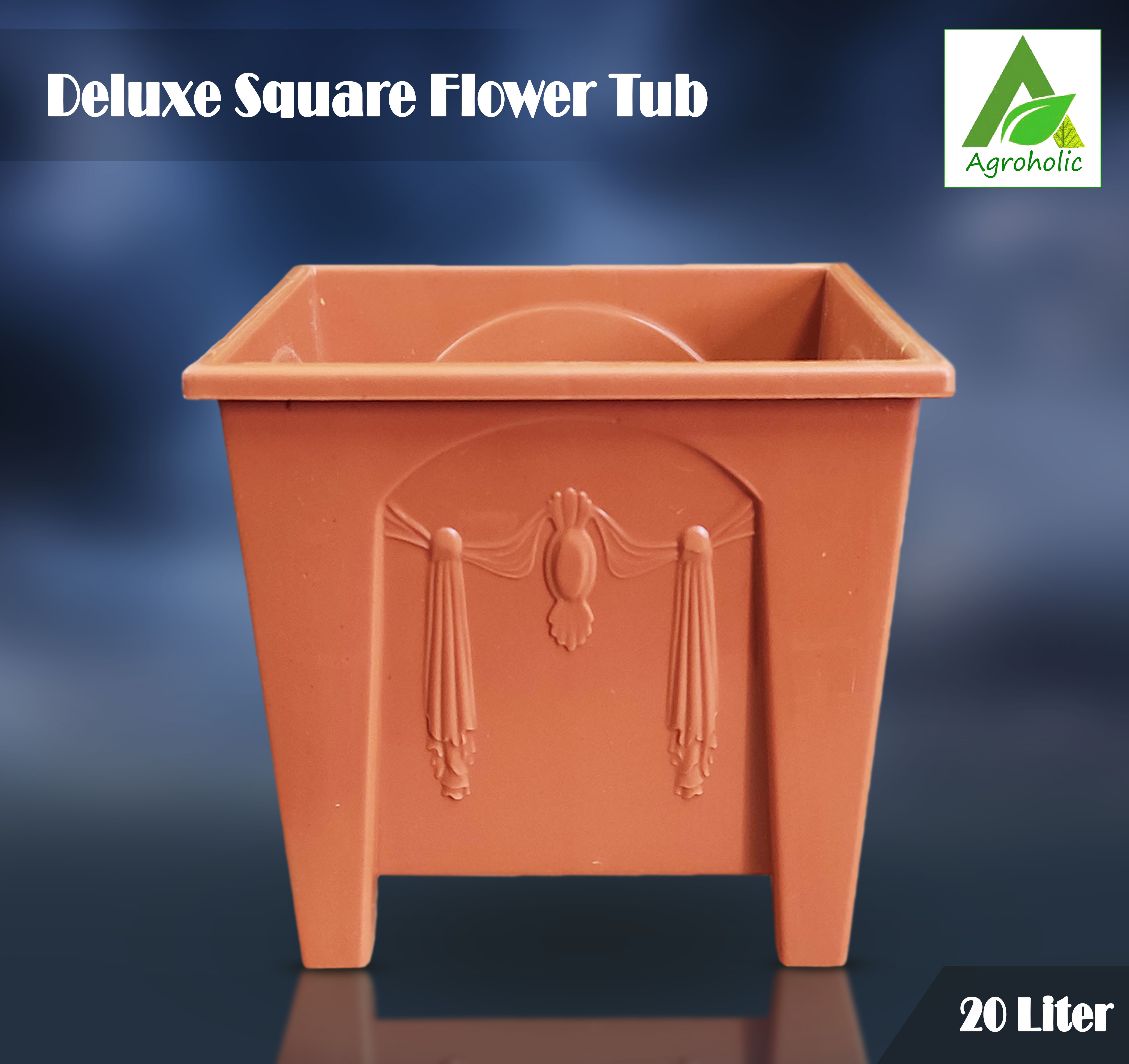 20L Deluxe Square Flower Tub | Daraz.com.bd