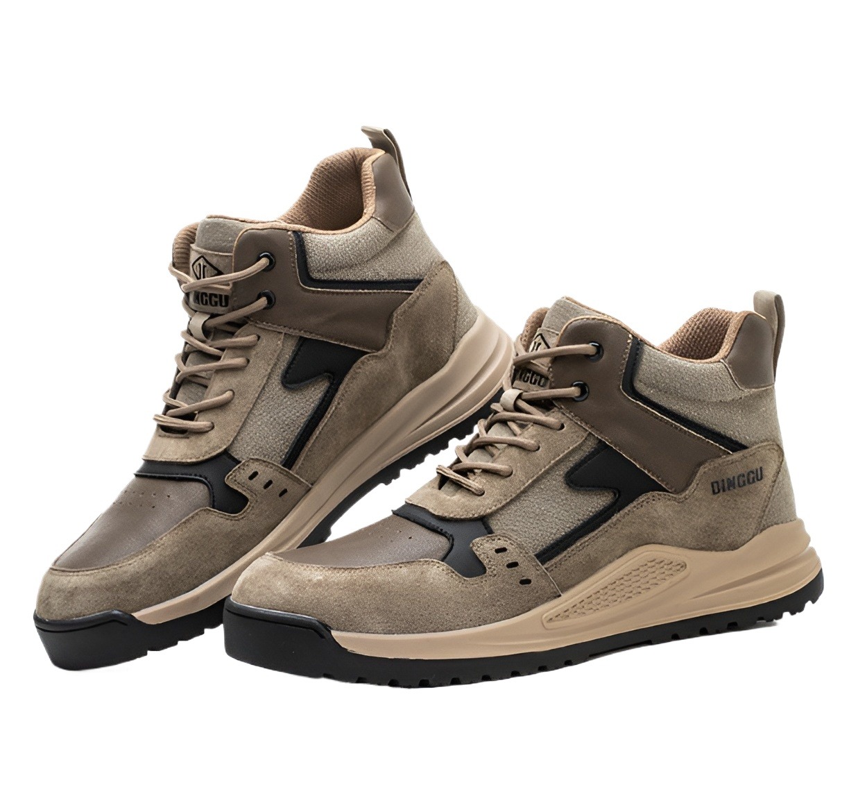 Dinggu safety shoe/ Steel toe and steel mid sole safety shoe/ Light ...