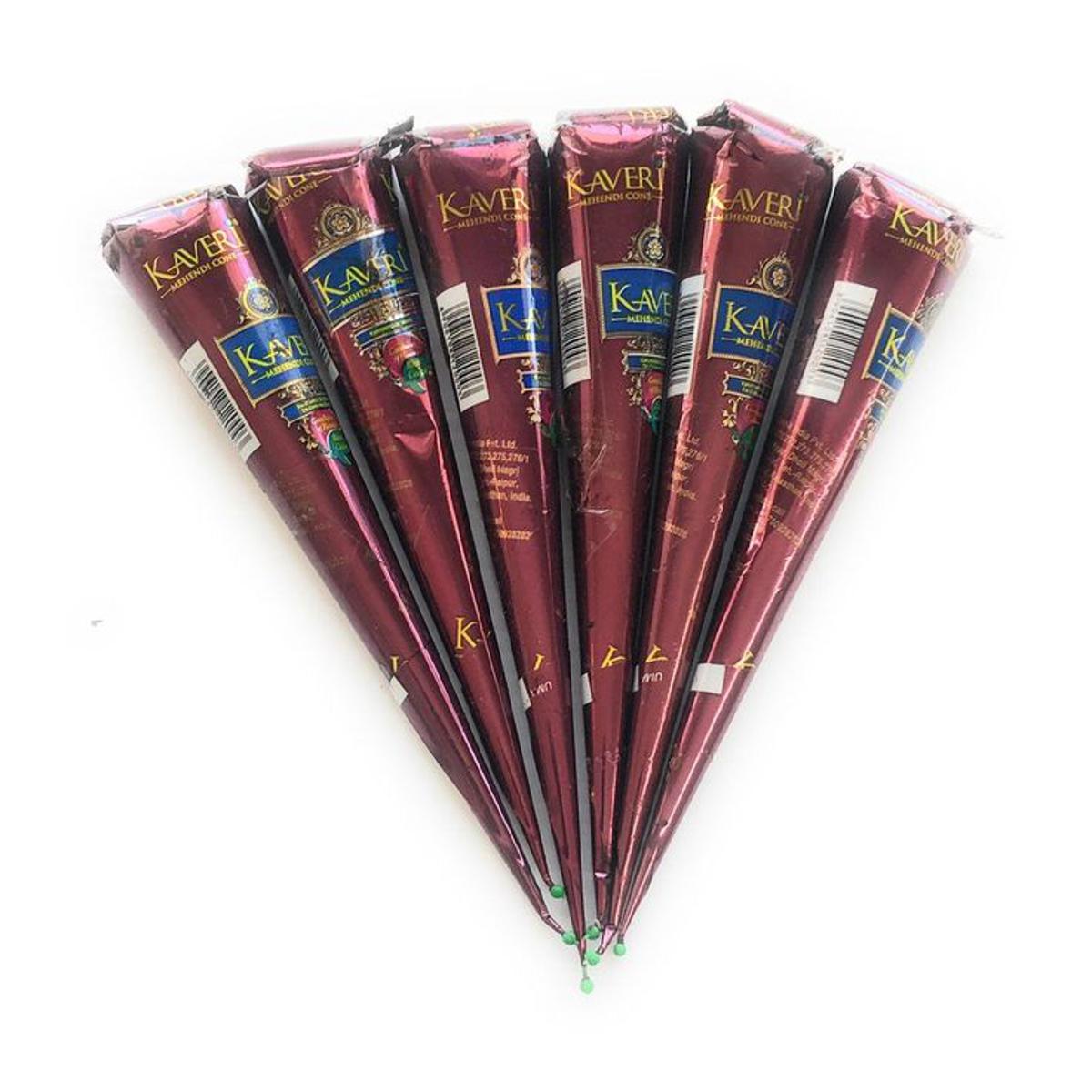 Kaveri Indian Mehndi Cones 6 Pcs | Daraz.com.bd