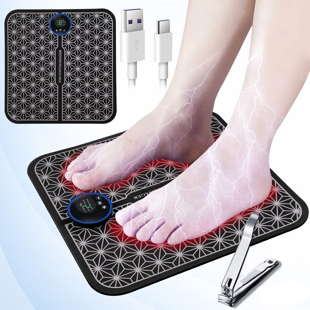 Electronic Muscle Stimulator Massage Mat Usb Rechargeable