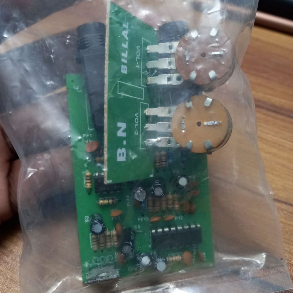 BANGLADESHI 2CH ECHO BOARD PT2399 Amplifier Circuit Board PT2399 ...