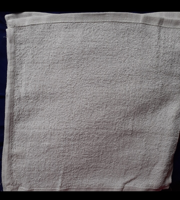 100% Cotton White Color Face and Handkerchief or Rumal ( Pocket ...