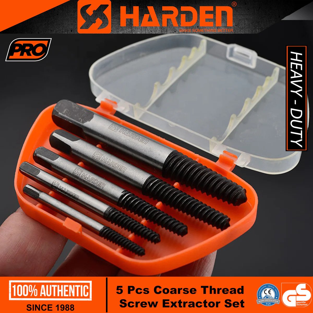 Harden 5Pcs Cr-Mo steel coarse wire broken wire extractor fine thread ...