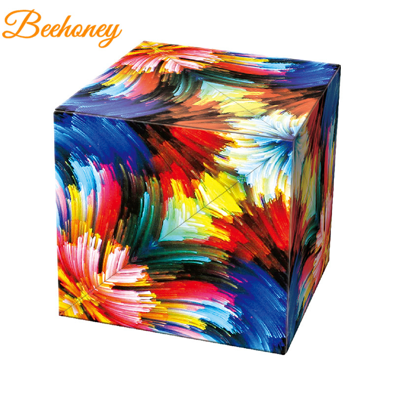 Magnetic Rubiks Cube Funny Variety Changeable 3d Geometric Magic Cube ...